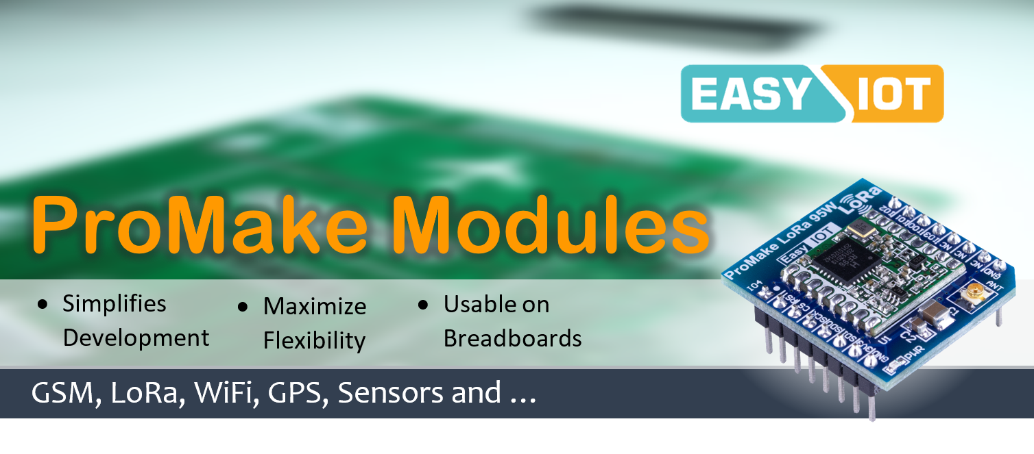 ماژول‌های ®ProMake - مستندات ایزی آی او تی